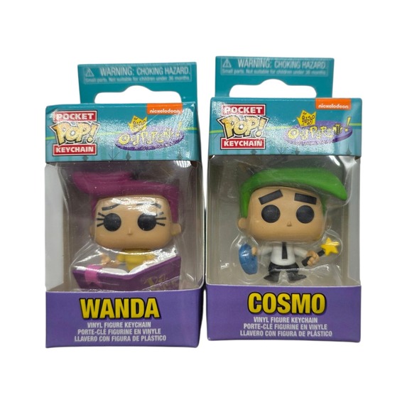 Funko | Toys | The Fairly Oddparents Pocket Pop Keychain Wanda Cosmo ...